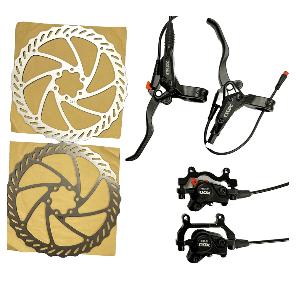 XOD E-bike Hydraulic Brakes - with motor cutoff – EBIKECAN